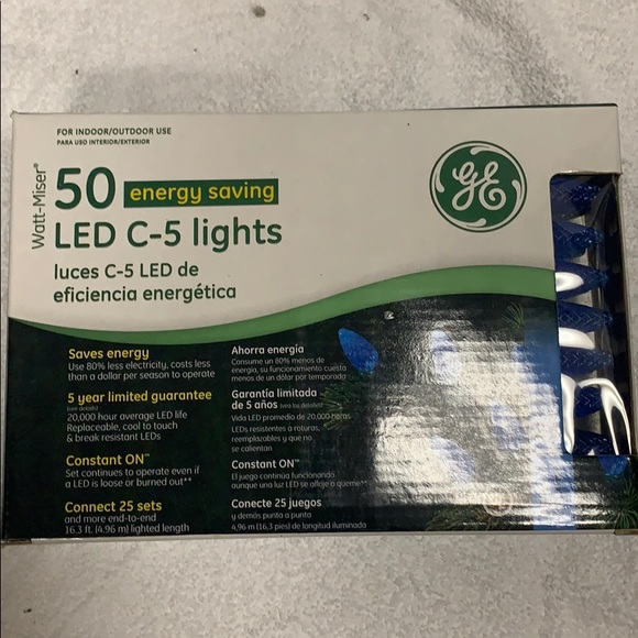 Holiday | Led C5 Light Bulbs Blue New | Poshmark